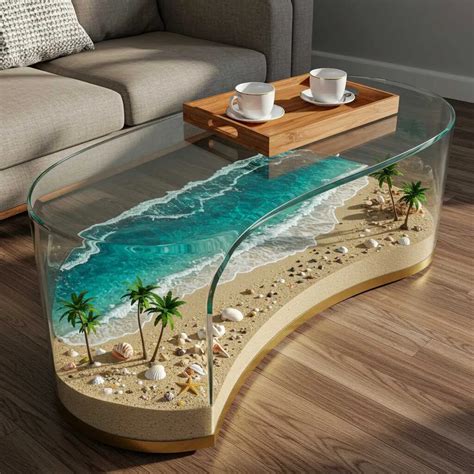 Beach Modern Coffee Table