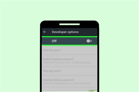How To Turn Off Android Developer Mode TechCult