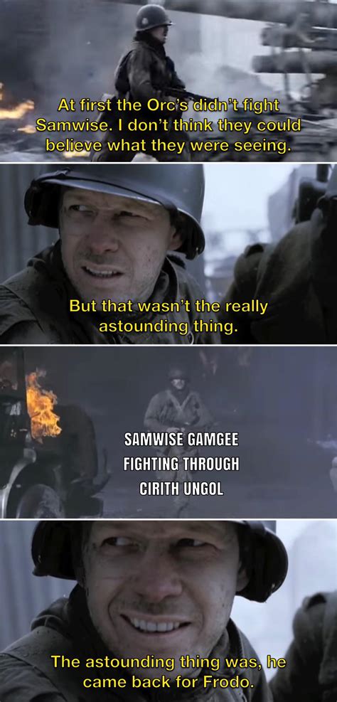 Some Band Of Brothers Crossover Time R Lotrmemes