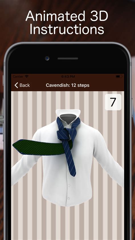 Iphone 용 Tie A Necktie 3d Animated 다운로드