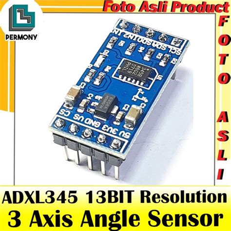 Jual Adxl345 Accelerometer 3 Axis Angle Sensor Adxl 345 Module Shopee