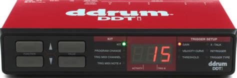 Ddrum Ddrum Ddti Electronic Drum Trigger Interface Geartree Ddrum Ddrum Ddti Electronic Drum Trigger Interface Geartree