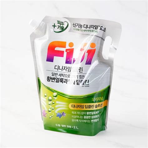 Lg Fiji 디나자임 딥클린 세탁세제 오리지날 리필 메가마트몰