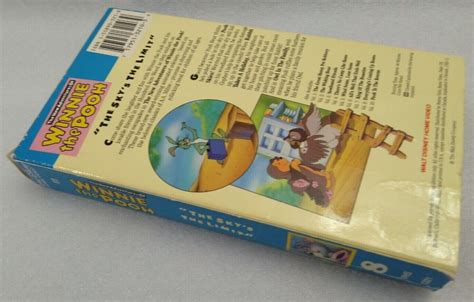 VHS New Adventures Of Winnie The Pooh Vol 8 The Skys The Limit VHS