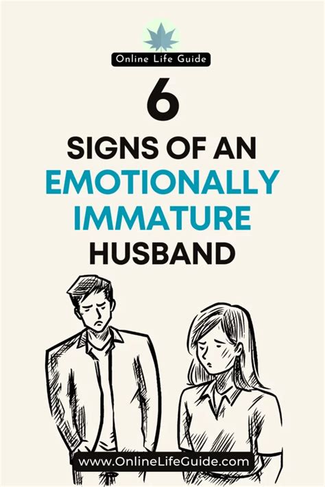 6 Signs Your Partner Might Be Emotionally Immature