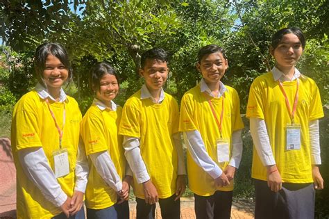 형지엘리트 캄보디아 청소년 유해환경 개선 캠페인 티셔츠 600벌 후원 👕 후원 Gp 스토리