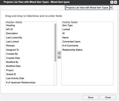 Add And Edit Item Types