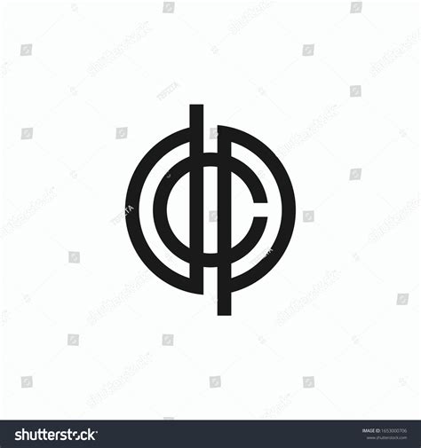 Cdp Letter Logo Vector Circle Stock Vector Royalty Free 1653000706 Shutterstock