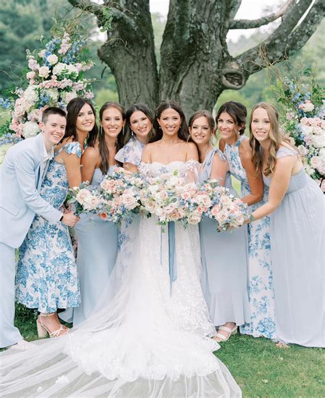 Light Blue And White Wedding 60 Photos