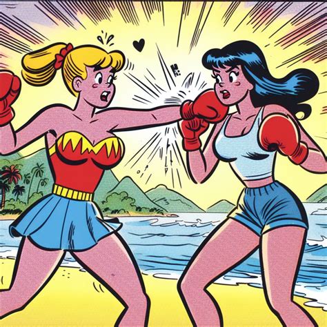 More Betty Vs Veronica 114 By Superfights On Deviantart