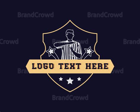 Sports Professional Referee Logo Brandcrowd Logo Maker