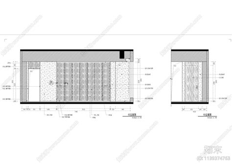 中餐包间施工图下载【id1139374763】知末案例馆