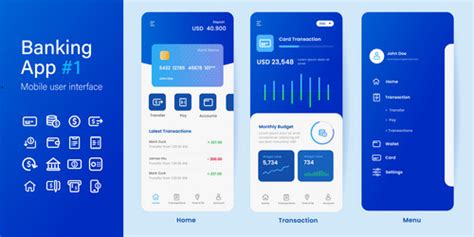 Mobile App Ui Kit With Different Gui Layout Vector Image