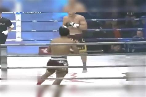 普京保镖被中国小将重拳击倒，起身再战结果还是败了小将普京结果