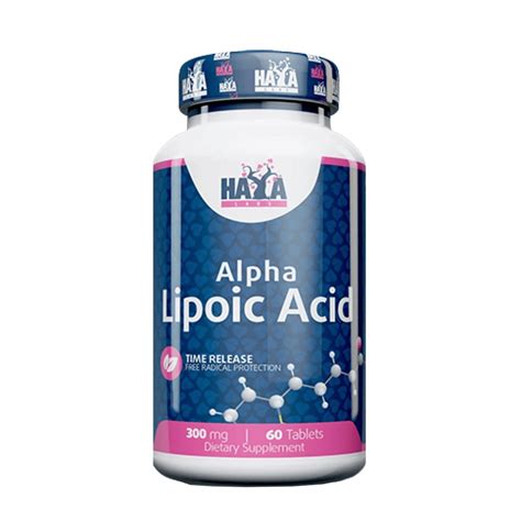 HAYA LABS Time Release Alpha Lipoic Acid 300 мг 60 таблетки