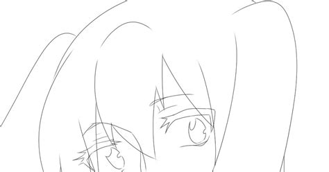 線画 ミク 飽林檎原稿やれのイラスト Pixiv