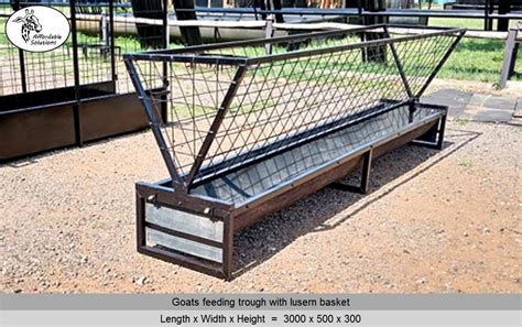 Goat Feed Troughs At Gabriel Burnell Blog