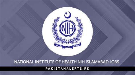 National Institute Of Health Nih Islamabad Jobs 2023