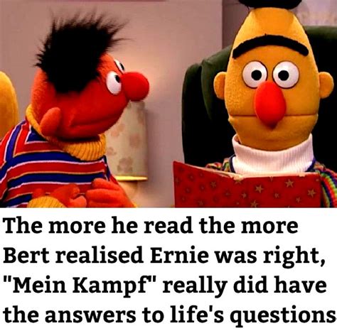 Bert And Ernie In Dark Humour Memes Bert Ernie Sesame Street