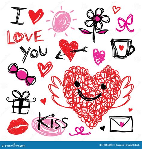 Love Valentine Sweetheart Vector Vector Illustration Cartoondealer