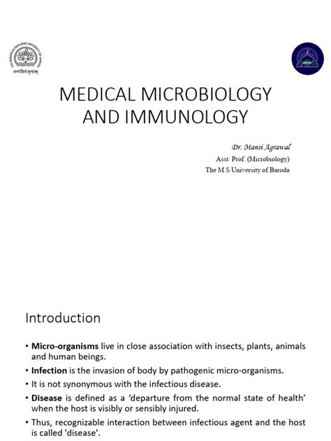 Host Microbe Interaction 1 2024 25 Pdf Symbiosis Parasitism