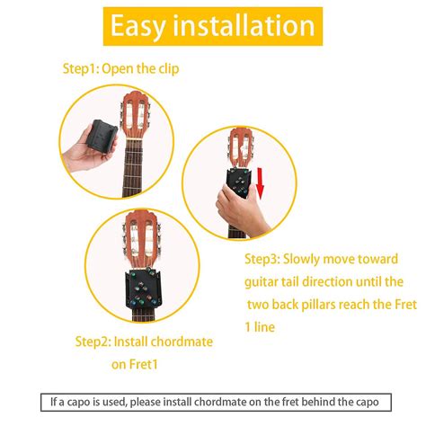 Accesorios De Ayuda Para La Enseñanza De Guitarra Sistema De