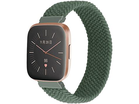 Inf Uhrenarmband Aus Nylon Ersatzarmband Fitbit Versa Versa 2 Grün