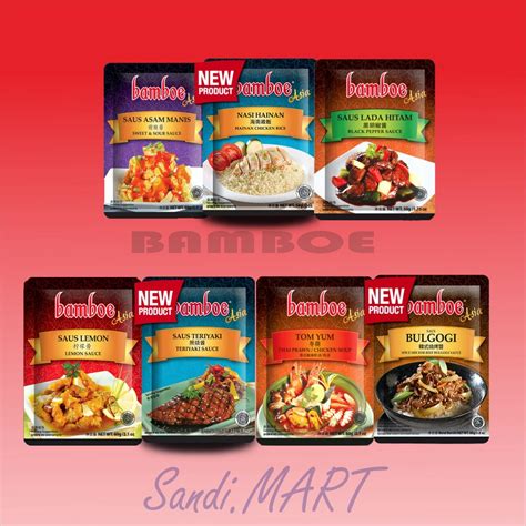 Jual Bumbu Bamboe Asia 6 Varian Rasa Bumbu Dapur Bumbu Instan