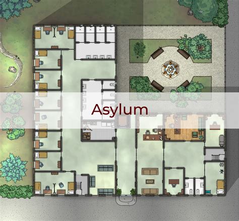 Asylum 35 X 35 Cthulhu Architect