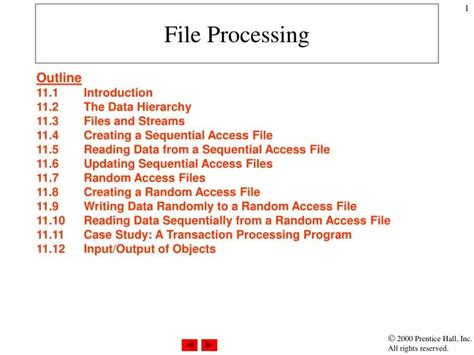 Ppt File Processing In C Programming Understanding Data Hierarchy