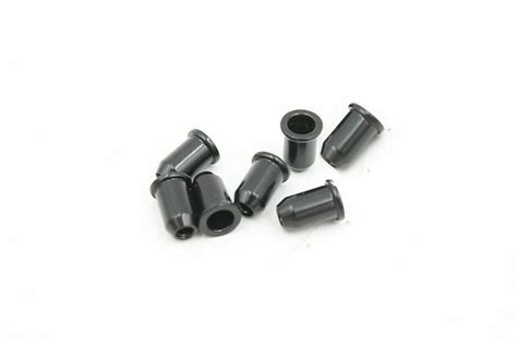 7 String Through Tele Guitar Back Ferrules Black Reverb