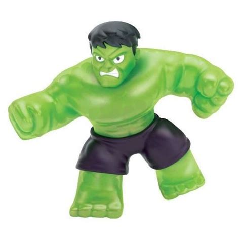 Goo Jit Zu Figure Extensible Marvel Hulk Cm Caoutchouc Vert