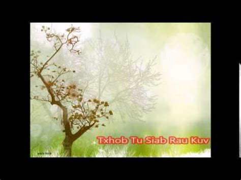 Txhob Tu Siab Rau Kuv YouTube