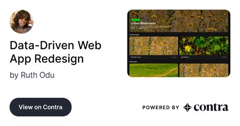 Data Driven Web App Redesign By Ruth Odu