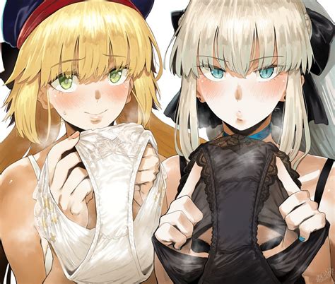 Artoria Pendragon Morgan Le Fay And Artoria Caster Fate And 1 More