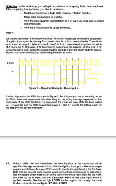 SOLVED Please Write VHDL Code For Question 1 2 Use Entity And