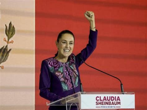 Claudia Sheinbaum primera mujer presidenta de México en historia