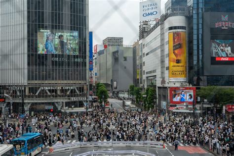 Shibuya Crossing Shibuya Scramble Crossing Traveling Japan