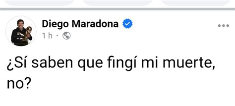 Hackean Cuenta De Diego Armando Maradona Y Publicaciones Se Hacen