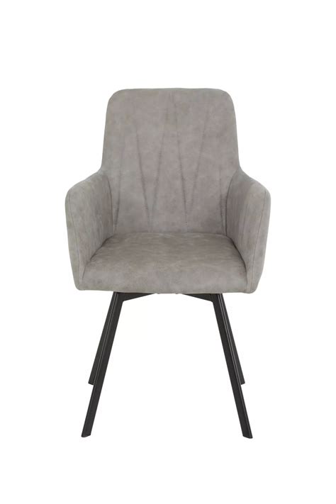 Armlehnstuhl Gesa S Vintage Grau 510285 1