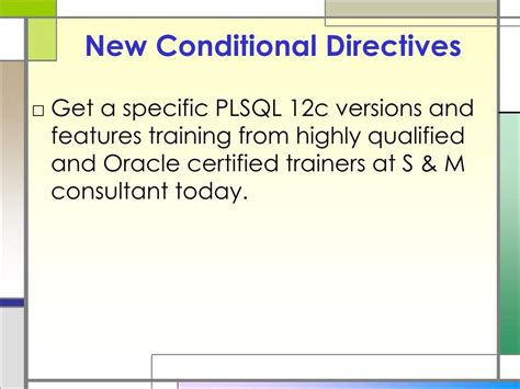 Ppt Oracle 12 C Plsql Online Training Powerpoint Presentation Free Download Id7679615