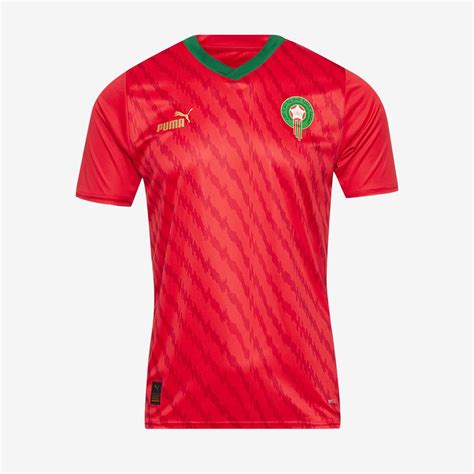 Camiseta Puma Marruecos 2023 Primera equipación Puma Rojo