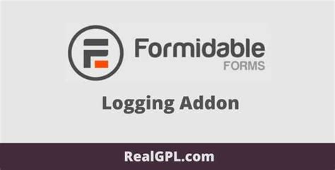 Formidable Forms Logs Addon GPL V1 0 3
