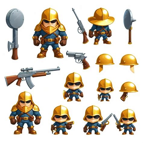 Premium Vector A Collection Of Lego Toys Including One Of The Characters From The Movie