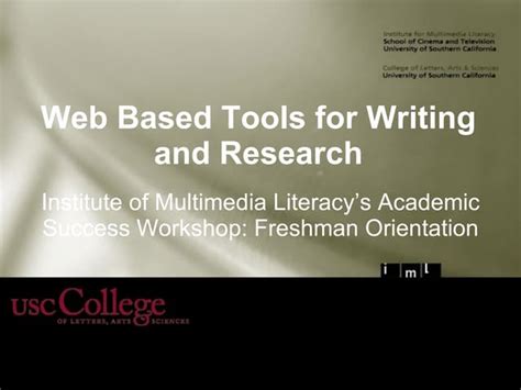 Iml Workshop Ppt