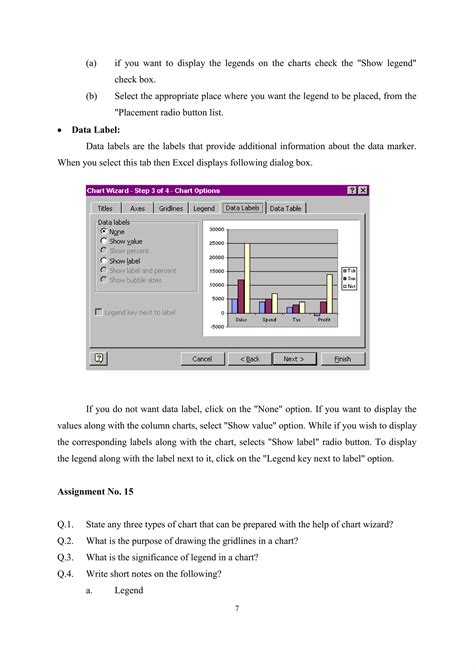 Module Component Of Excel Chart Pdf