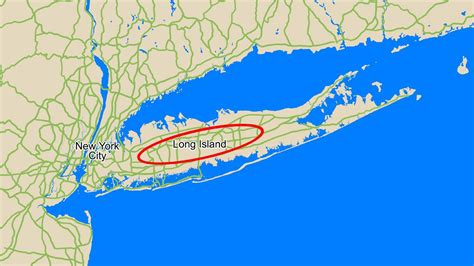 Phoenix Landing Ellipse Over Long Island Nasa Jet Propulsion