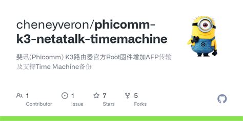 Github Cheneyveronphicomm K3 Netatalk Timemachine 斐讯phicomm K3