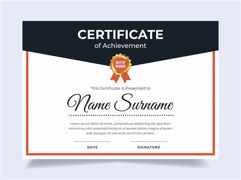 Basic Certificate Template