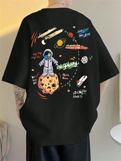 Manfinity Hypemode Camiseta Holgada De Hombro Caído Para Hombre Con
